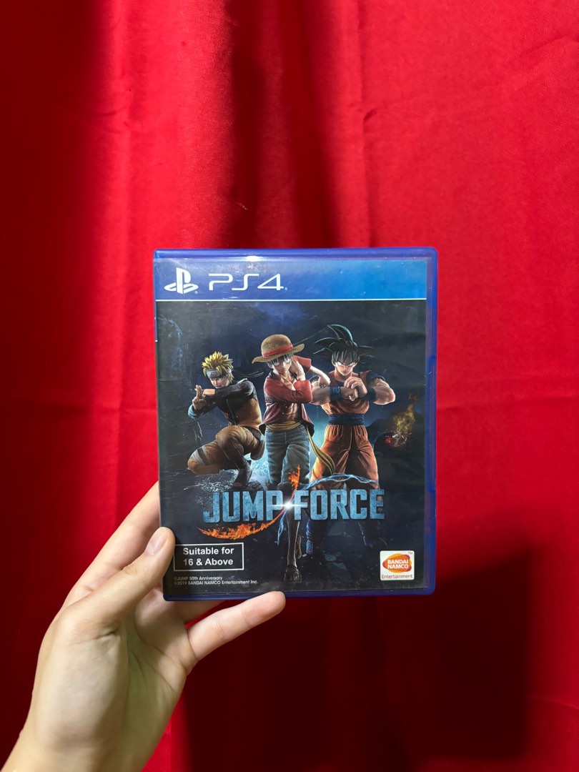 PS4 Games : JUMP FORCE, Video Gaming, Video Games, PlayStation on Carousell