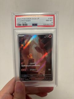 2023 Pokemon SV2a JPN Charmander AR 151 168/165 Art Rare - PSA 10 ...