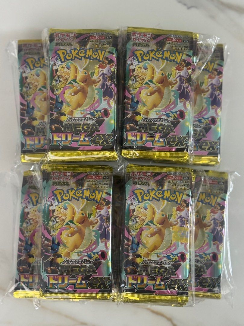 [ ️READY STOCK ️] Pokemon Mega Dream ex PCJ Bundles / Loose Pack ...