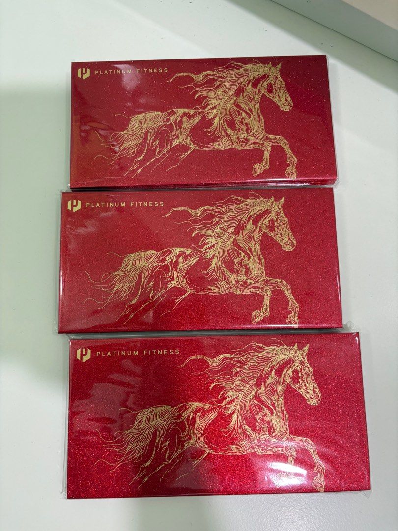 Red packet 2026 Horse Year angbao Hongbao, Everything Else on Carousell