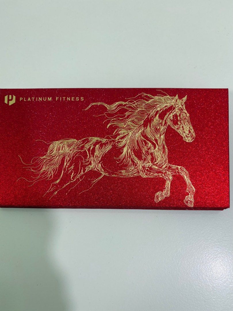 Red packet 2026 Horse Year angbao Hongbao, Everything Else on Carousell
