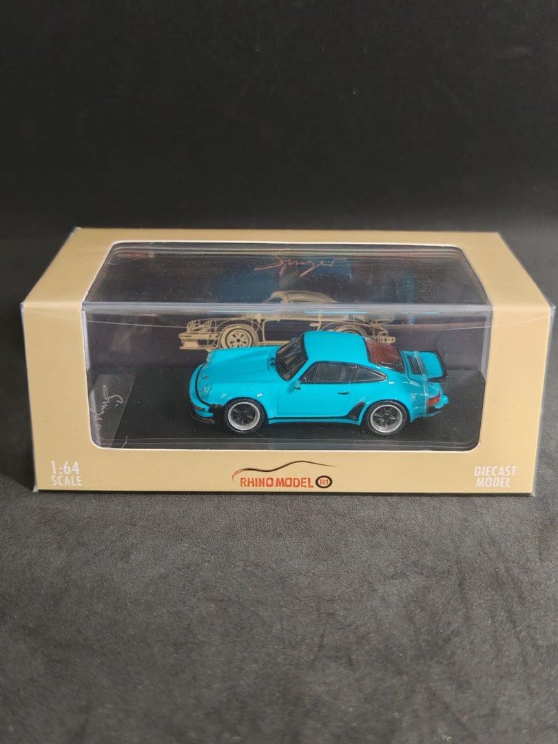 Rhino Model 1/64 Singer Turbo Study 930 YELLOW SKY BLUE, Hobbies & Toys ...
