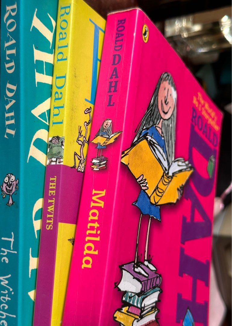 Roald Dahl - Matilda, The Twits, The Witches, Hobbies & Toys, Books ...
