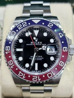 Rolex GMT Master II Pepsi Oyster 2025, Luxury, Watches on Carousell