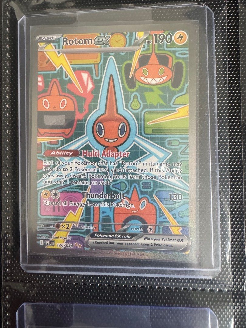 Rotom ex 126/094 - Pokemon TCG Card, Hobbies & Toys, Toys & Games on ...