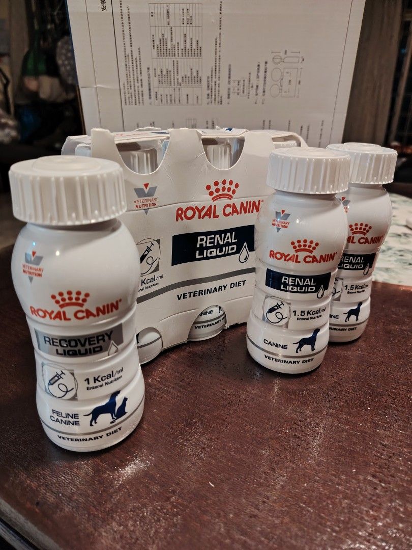 Royal Canin Renal Liquid Veterinary Diet 5 bottles, Pet Supplies, Pet ...