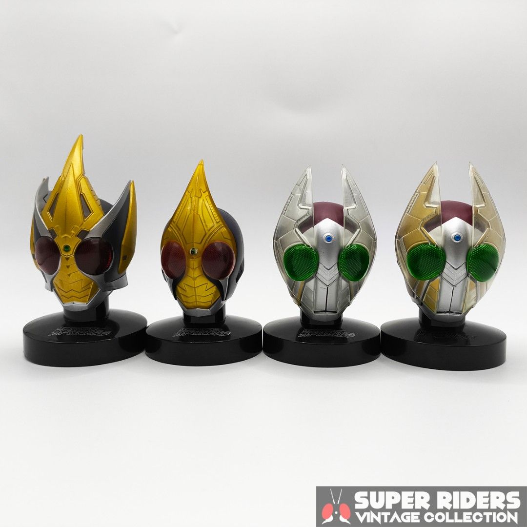 [SET] Rider Mask Collection (RMC) - Kamen Rider Blade, Hobbies & Toys ...