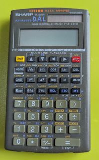 SHARP EL-509V 函數計算機, 電腦＆科技, 商務用科技產品 - Carousell
