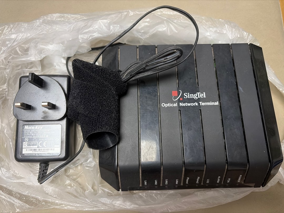 Singtel Optical Network Terminal, Computers & Tech, Parts & Accessories ...