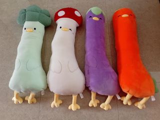 White Seal Plush Soft Toy Bolster, Hobbies & Toys, Toys & Games on ...