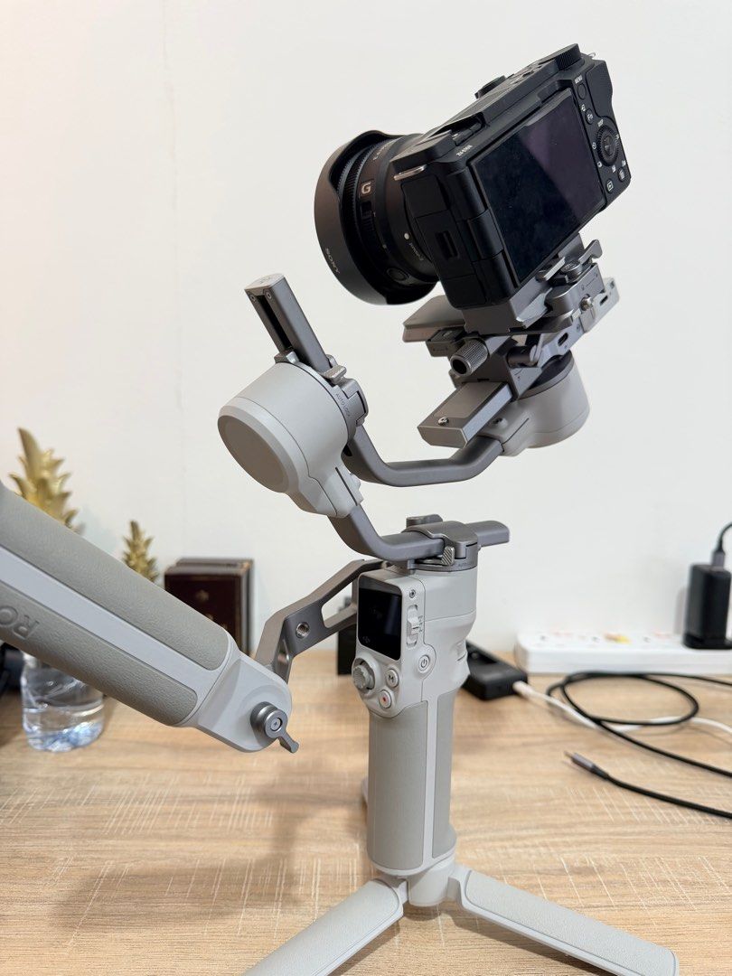 sony zv-e10 ii aps-c vlog camera + dji rs4 mini gimbal, Photography ...