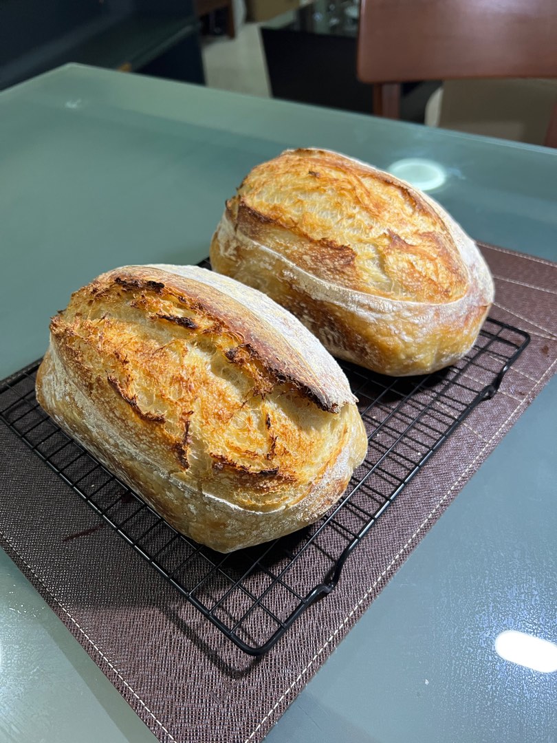 Homemade Sourdough Bread Loaf, Food & Drinks, Homemade Bakes on Carousell