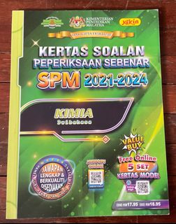 SPM 2024 Chemistry trial questions topical, Hobbies & Toys, Books ...