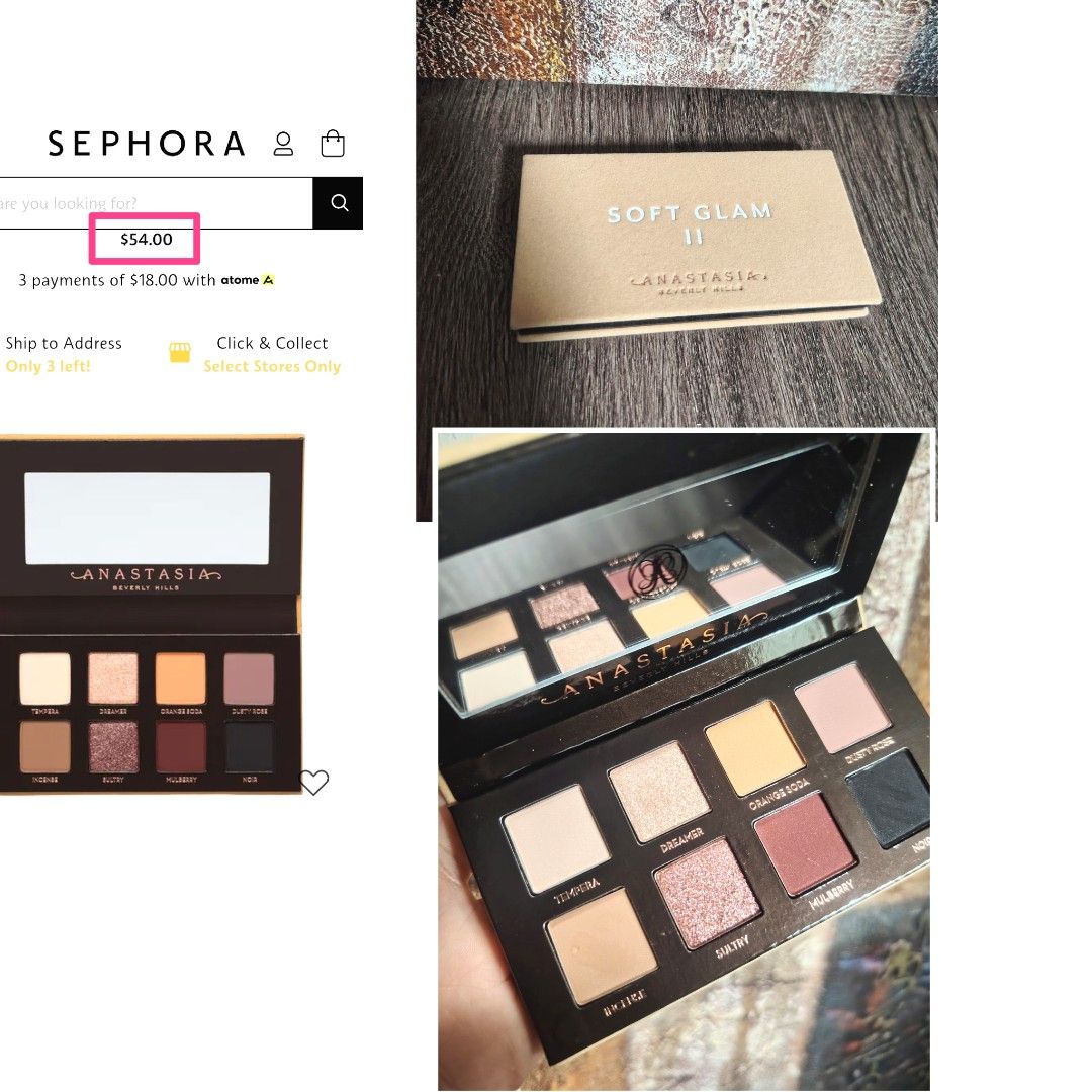 🌿[still available] Anastasia Beverly Hills Mini Soft Glam Eye Shadow ...