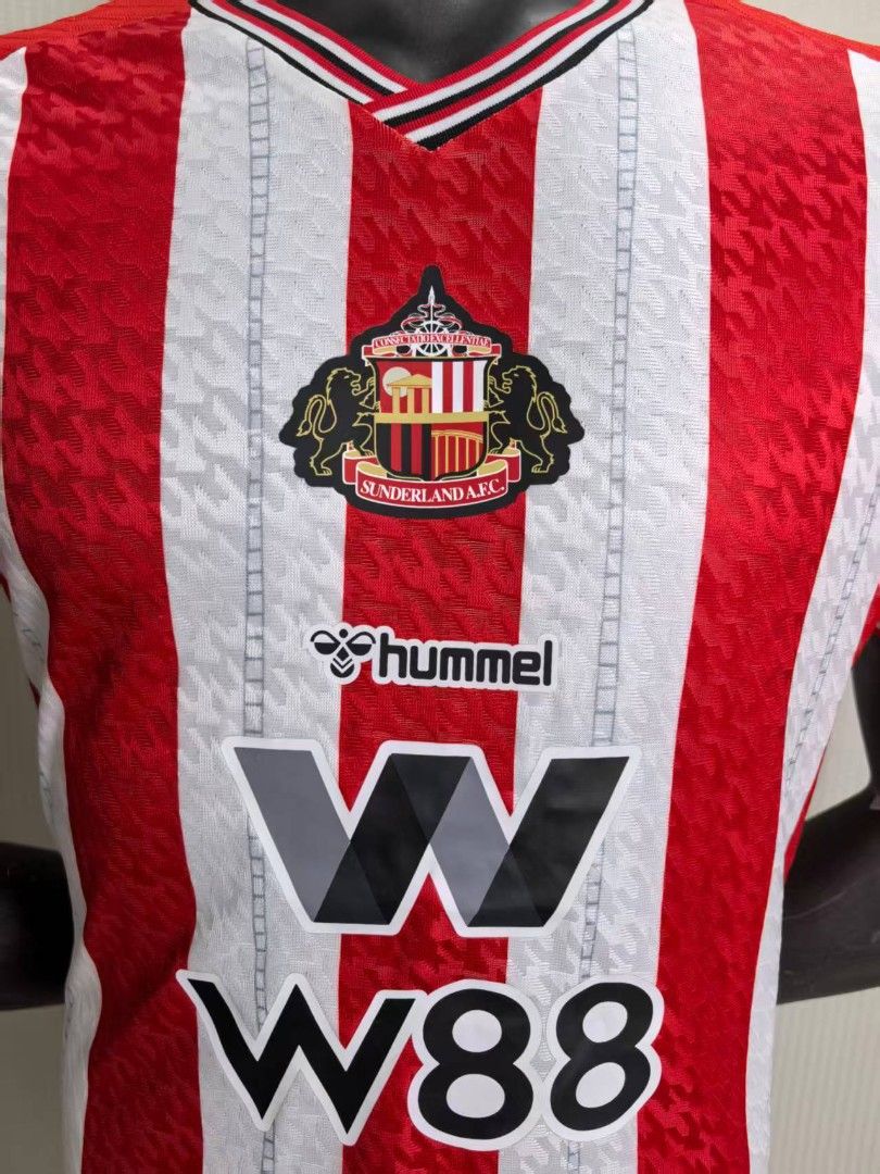 Sunderland Player Version Jersey 25/26, Men's Fashion, Activewear on ...