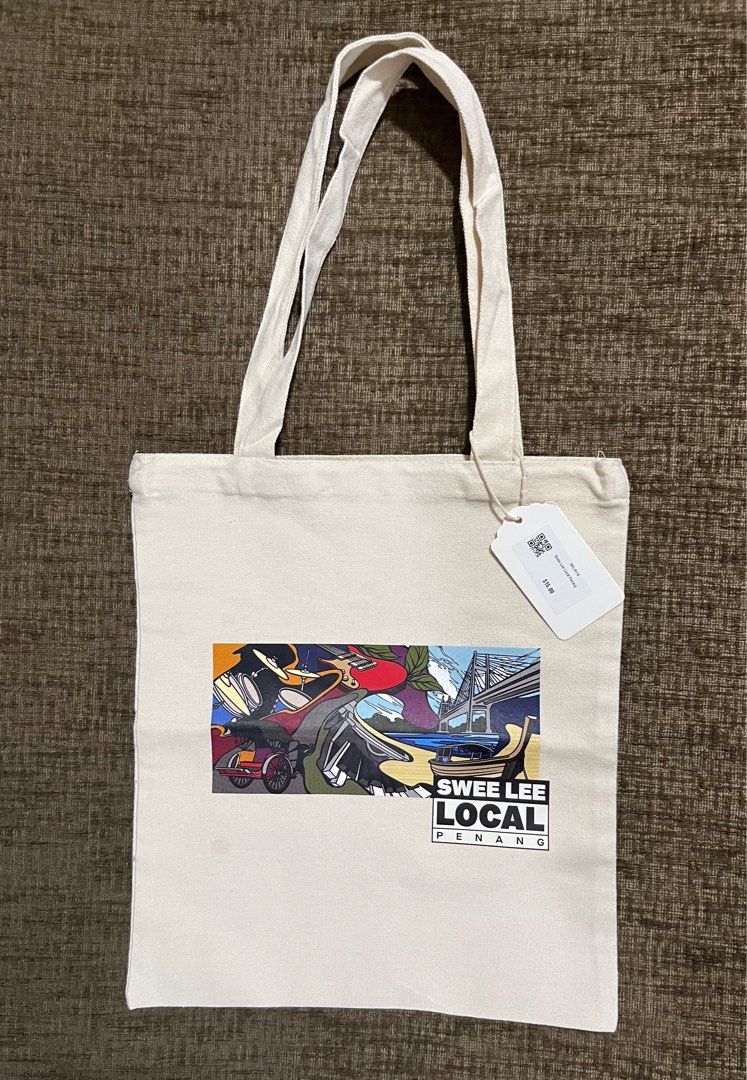 Swee Lee Local Penang Tote Bag, Hobbies & Toys, Music & Media, Music ...