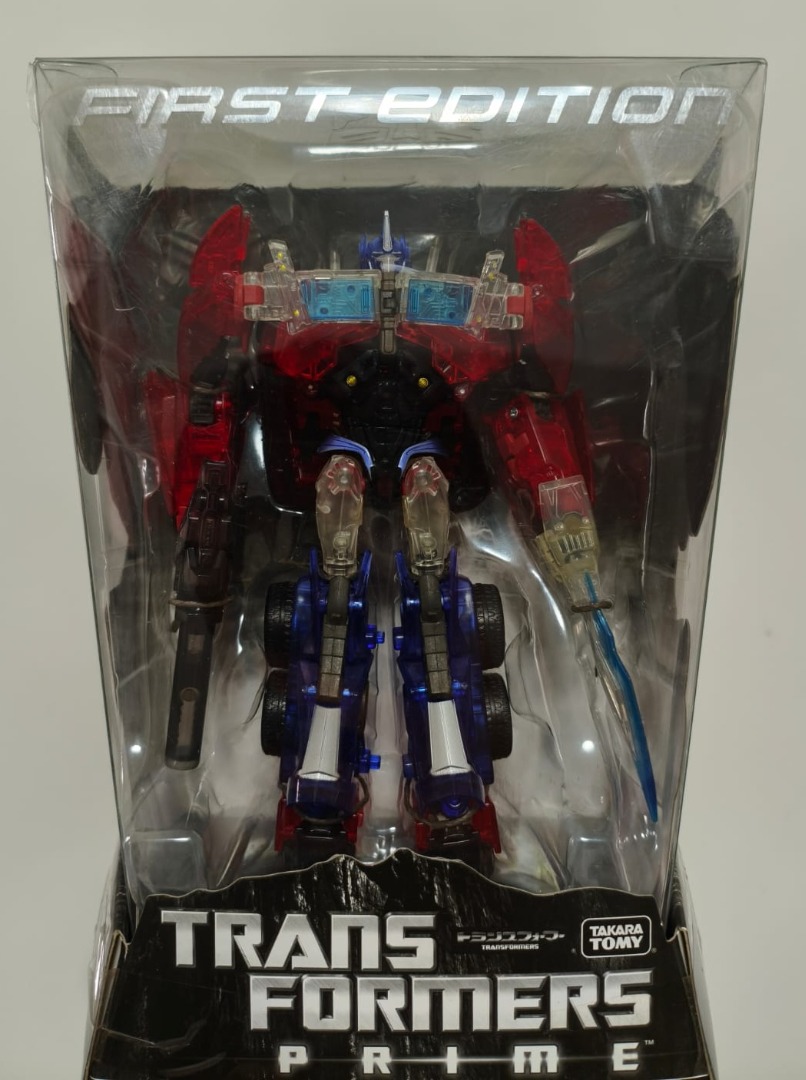 Takara Tomy Transformers Prime First Edition Optimus Prime (Clear ...