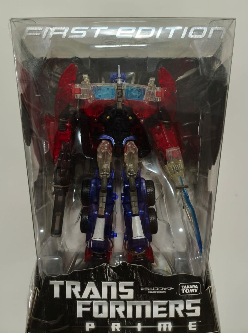 Takara Tomy Transformers Prime First Edition Optimus Prime (Clear ...
