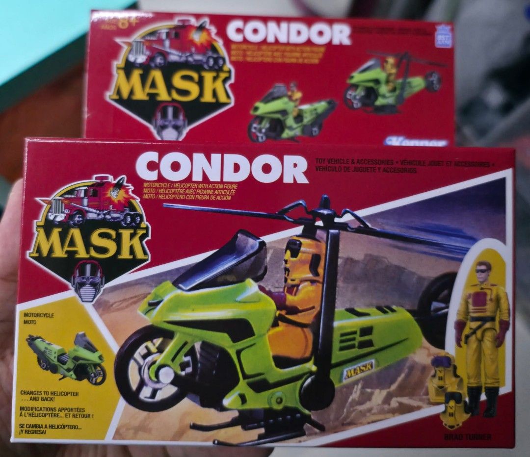 The Loyal Subjects M.A.S.K. Condor Action Figure with Brad Tuner ...