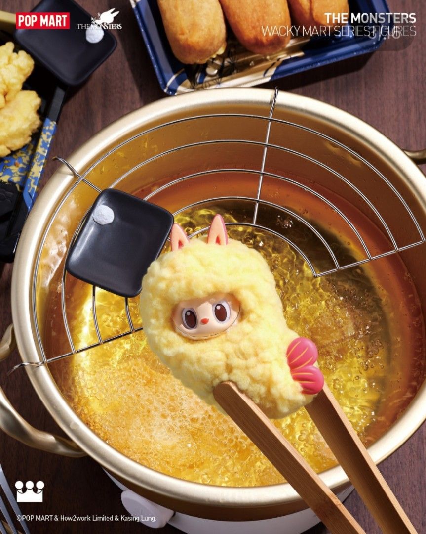 THE MONSTERS Labubu Fried Shrimp Canned Sardines Sandwich, Hobbies ...