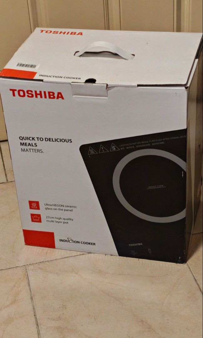 Toshiba 電磁爐, 家庭電器, 廚房電器, 鍋具 - Carousell