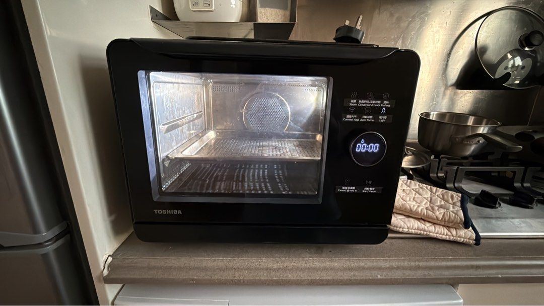 Toshiba 蒸氣焗爐MS3-STQ20SC 黑色, 家庭電器, 廚房電器, 焗爐及多士爐 - Carousell