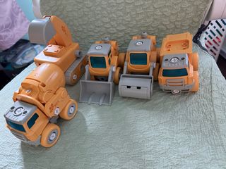 Anko 5 Construction Vehicles Toy Set, Hobbies & Toys, Toys & Games on ...