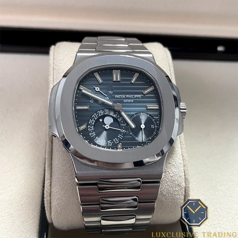 Updated May/12/2026 Patek Philippe Nautilus MoonPhase Power Reserve ...