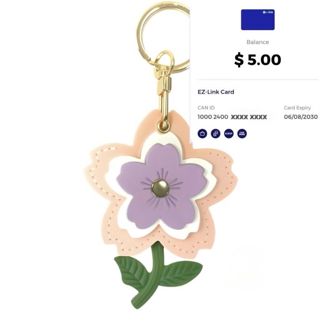 Valentine’s Gift 💕 Cute EZ-Link Charm Card (Incl. $5 EZ-Link Value ...