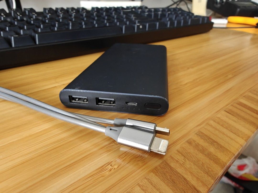 Xiaomi 10000mAh Power Bank with Cables, Mobile Phones & Gadgets, Mobile ...