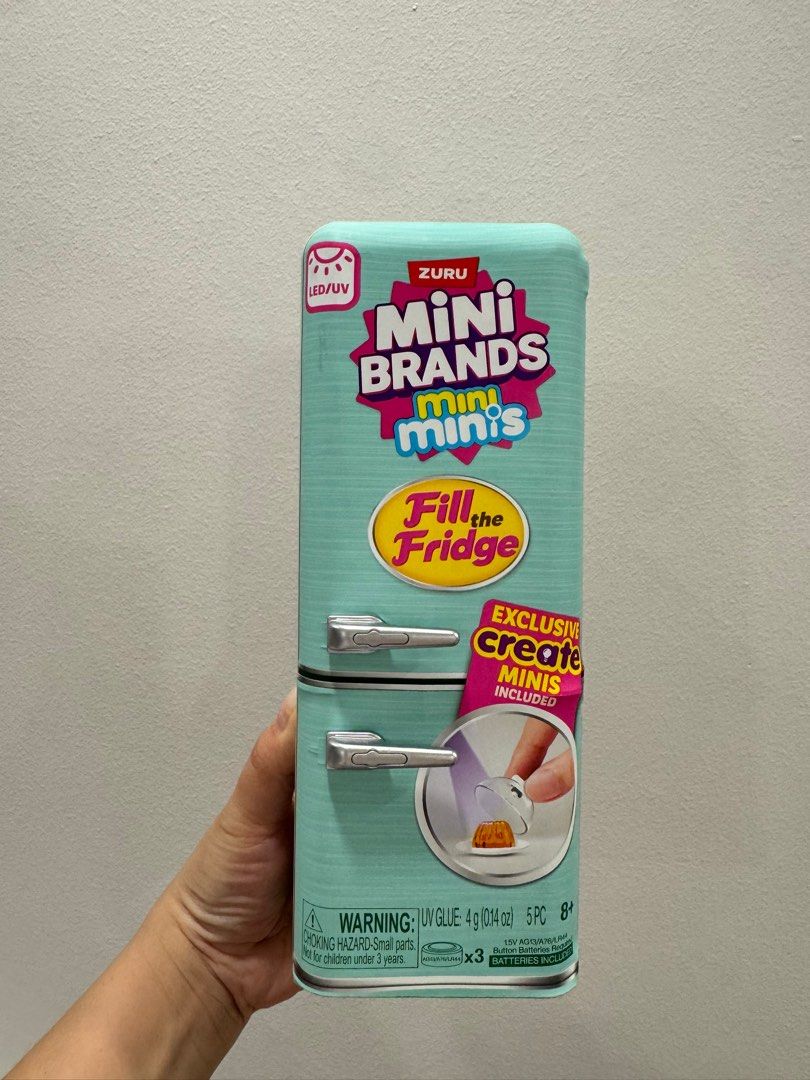 ZURU Mini Brands Mini Fridge - Fill the Fridge, Hobbies & Toys, Toys ...