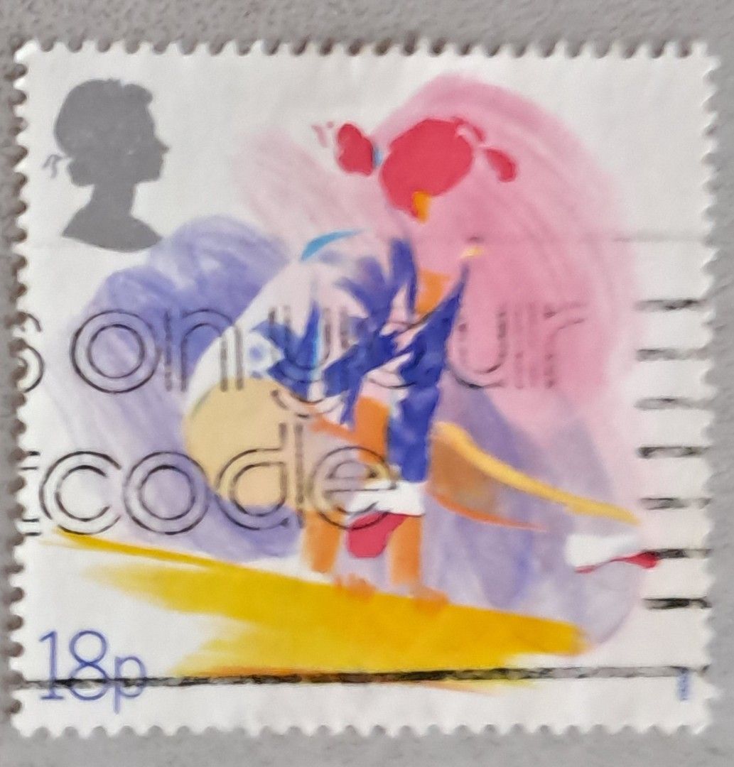 18p Olympic Games Stamp, Hobbies & Toys, Memorabilia & Collectibles ...