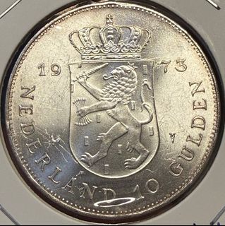 1940 Netherlands 1G silver coin.( Semi key date ), Hobbies & Toys ...