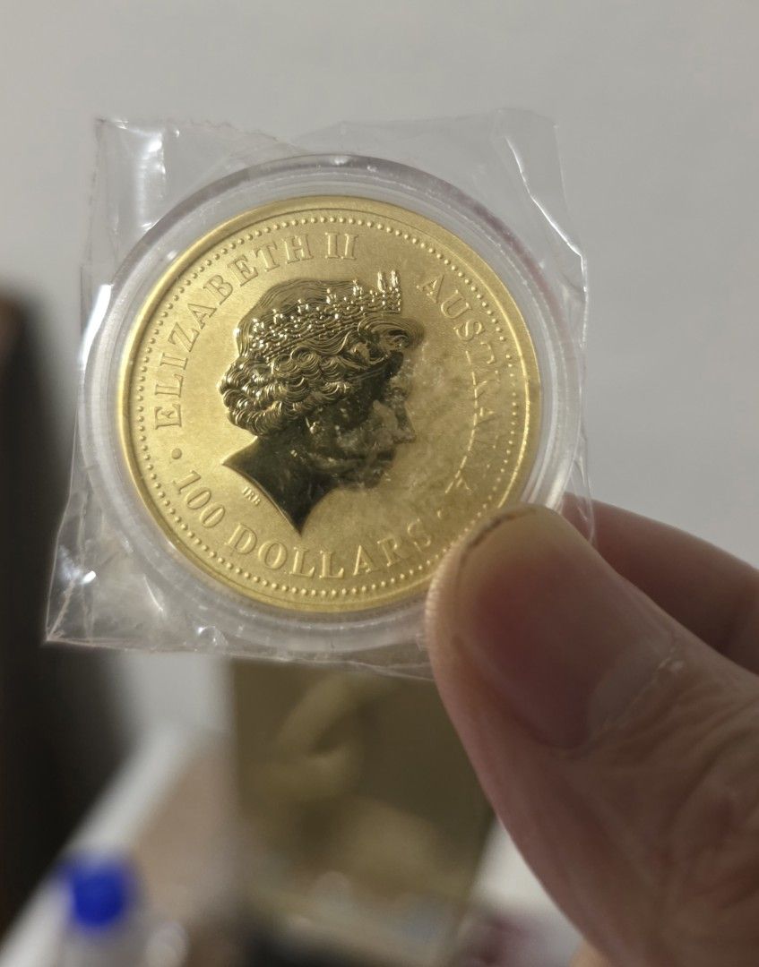 2000 1 oz Australian Lunar Series - Year of the Dragon Gold Bullion ...