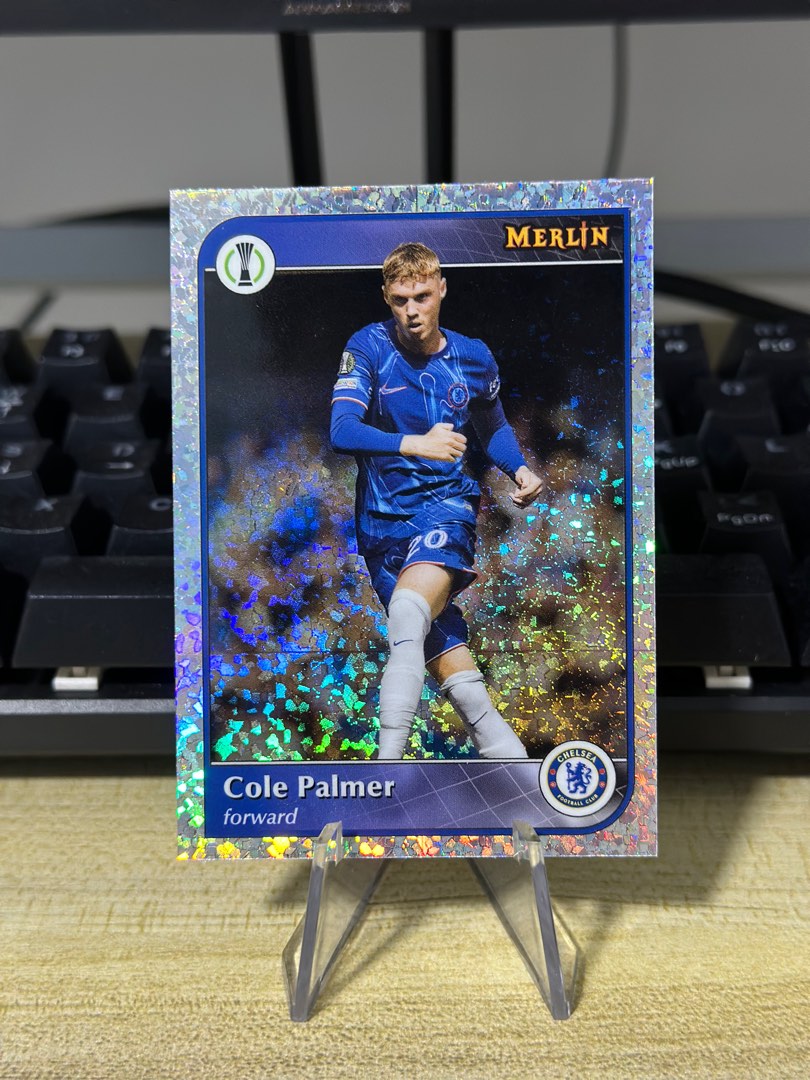 2024-25 Topps Merlin UCC Sparkle Cole Palmer, Hobbies & Toys, Toys ...