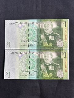 Tonga 10 Pa'anga Banknote, Hobbies & Toys, Memorabilia & Collectibles ...