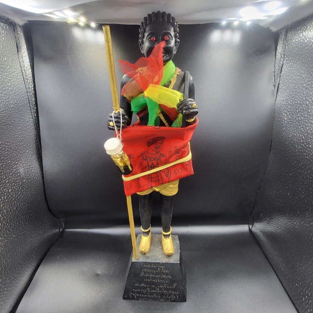 🔥 🔥 🔥 Rare 14" Jao Ngo Bucha by Lp Thiang Be 2542 Wat Santiwisesuk By ...