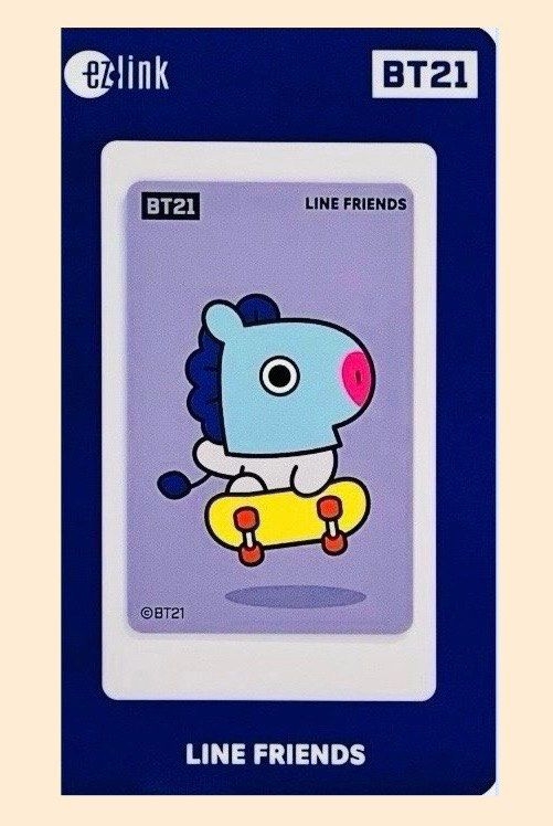🤍 🩵 ezlink BTS EZ-Link bt21 bts mang army Mang BT21 Ezlink Bt21 Line ...