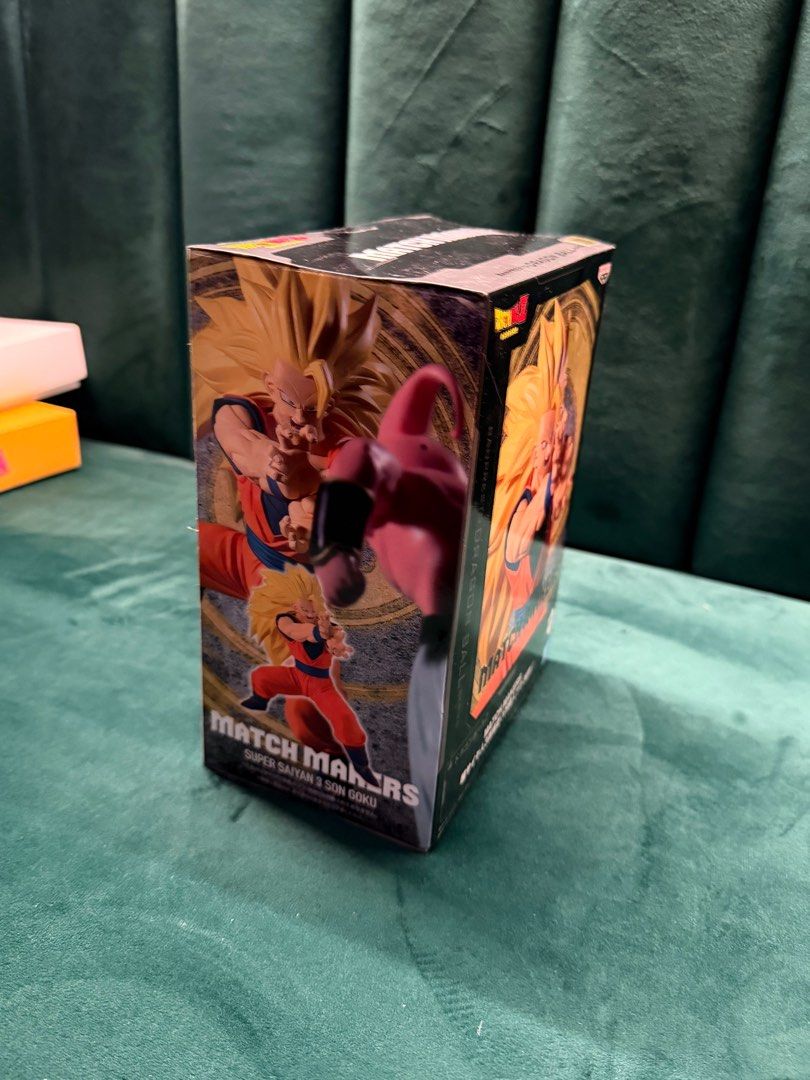 🐉 Dragon Ball Z Match Makers Figurine: Super Saiyan 3 Goku (Gold Toei ...