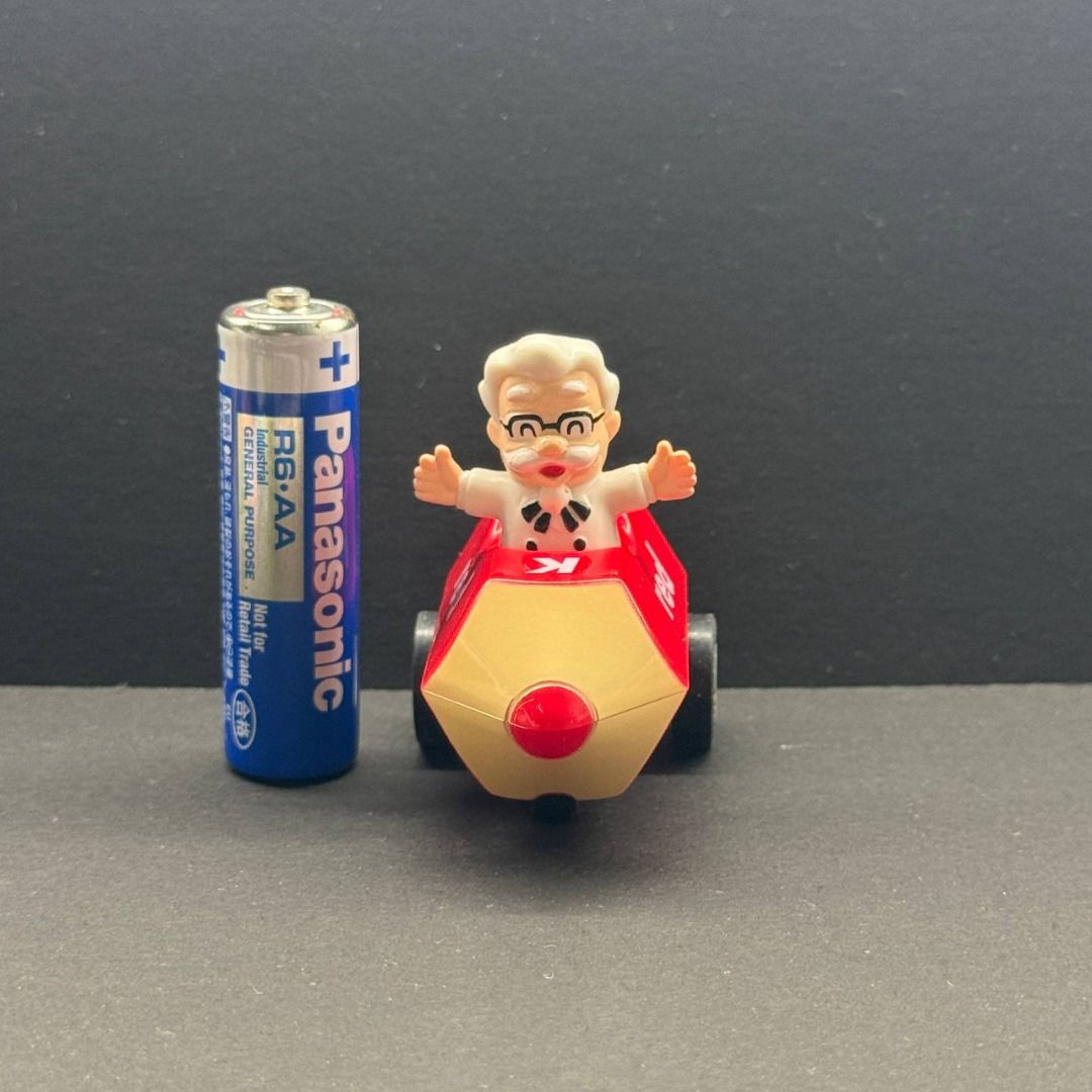 KFC Kentucky Colonel Sanders Pull-Back Car Meal Toy Car Figure Toy ...