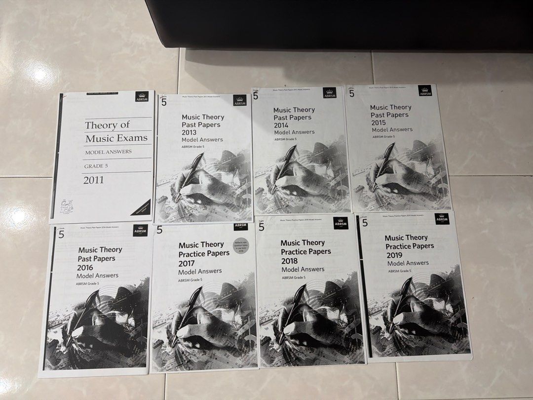 ABRSM Grade 5 Music Theory Past Papers & Model Answers, Hobbies & Toys ...