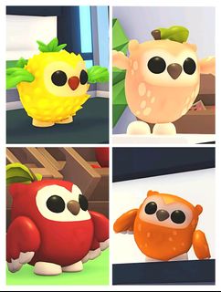 Adopt Me clementine owl, Video Gaming, Gaming Accessories, In-Game ...