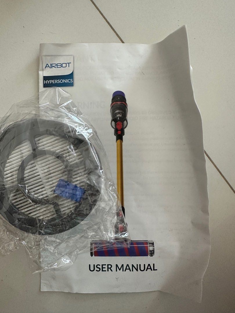 Airbot Hypersonics Vacuum Cleaner Filter (2pcs), TV & Home Appliances ...