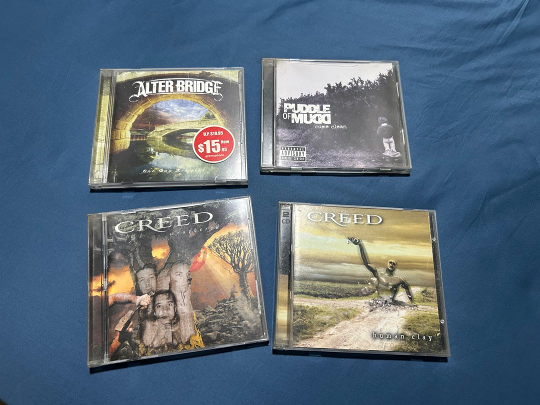 Alter Bridge One Day Remains, Creed Weathered, Creed Human Clay, Puddle ...