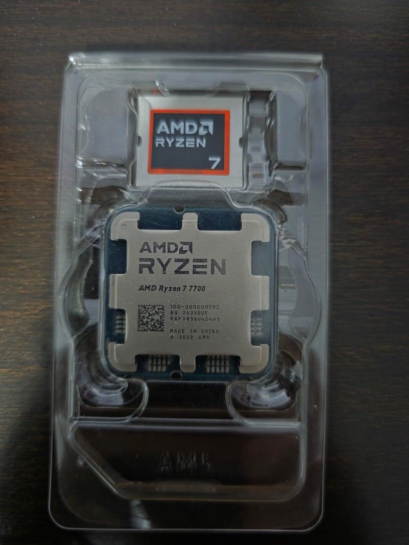 AMD RYZEN 7 7700 CPU, Computers & Tech, Parts & Accessories, Computer ...
