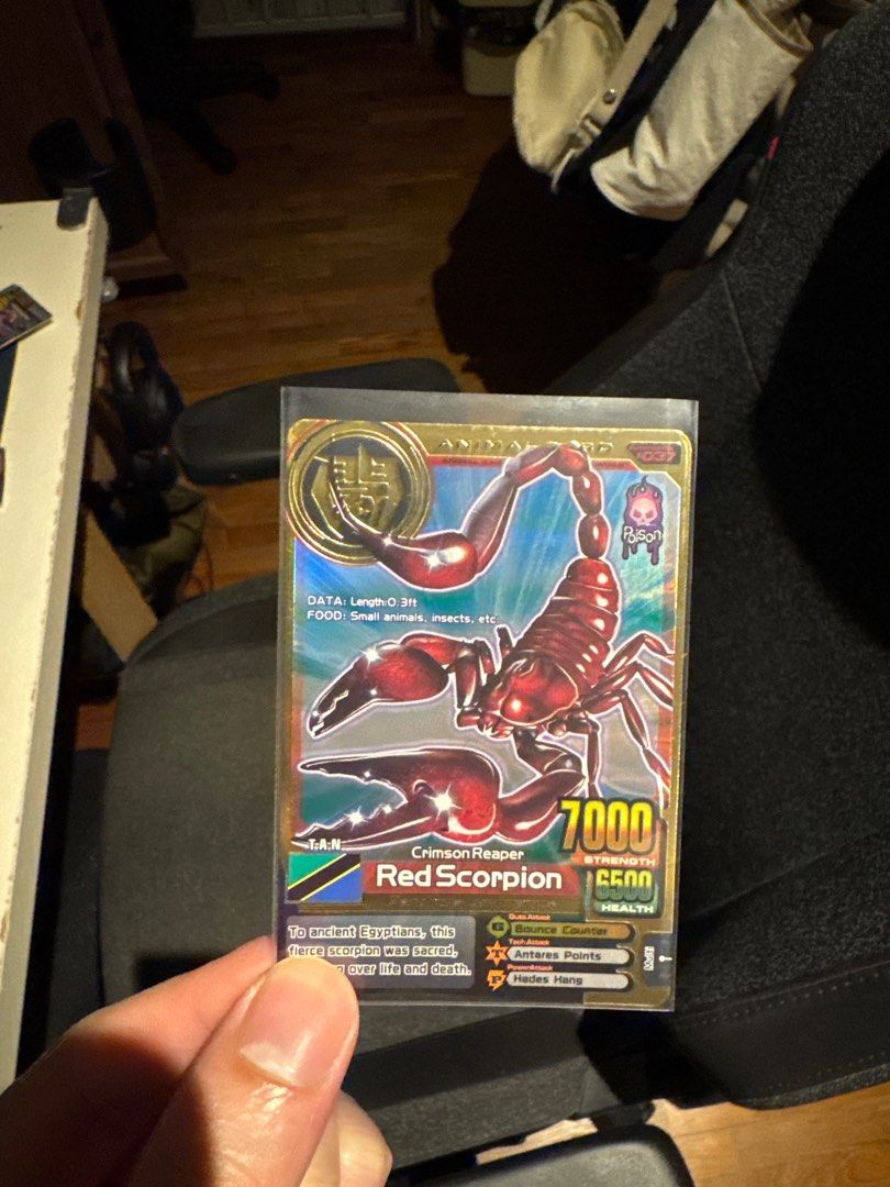 Animal Kaiser Trading Cards - Red Scorpion & More, Hobbies & Toys, Toys ...