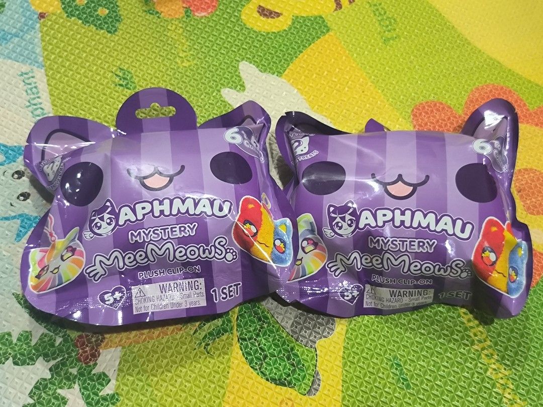 Aphmau Mystery MeeMeows Plush Clip-On - 1 Set, Hobbies & Toys, Toys ...