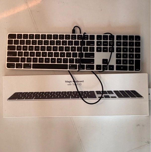 Apple Magic Keyboard with Touch ID, Computers & Tech, Parts ...