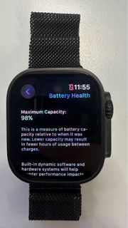 Apple Watch Ultra 49mm Black Ocean Band, Mobile Phones & Gadgets ...