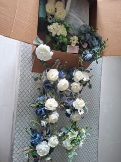 Artificial flowers hedges| Wedding Flowers, Bridal Flowers, Faux Flower ...